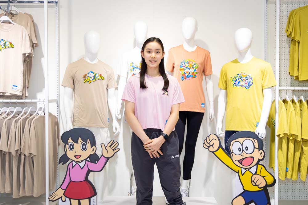ผู้หญิง - MCOT x ห่านคู่ เปิดคอลเลคชั่น สุดคิวท์‘DORAEMON Active Sportswear’